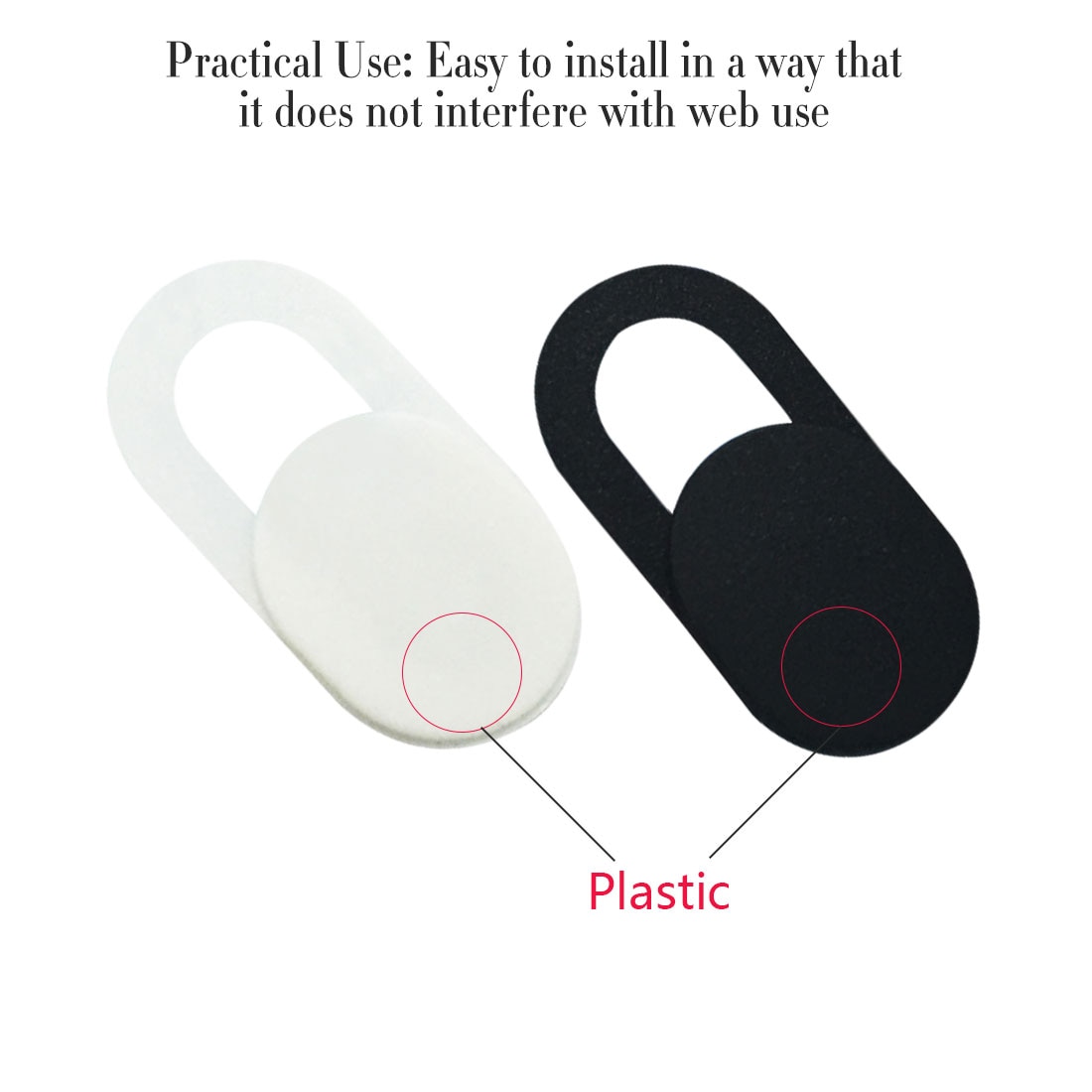 Universele Ultra Dunne WebCam Cover Sluiter Magnee... – Grandado