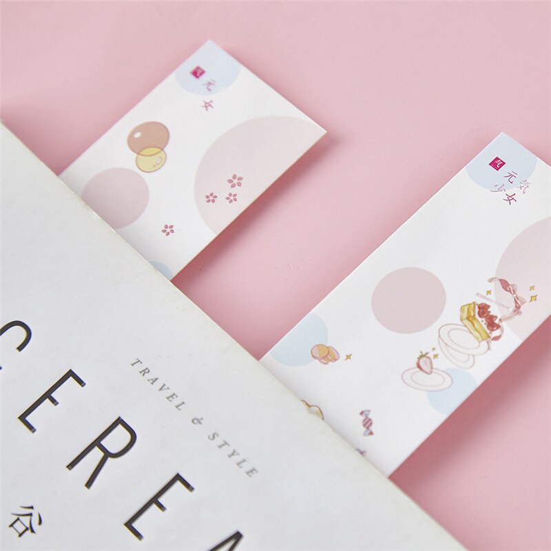 30 Stks/set Cool En Zoete Meisje Papier Bookmark D... – Vicedeal