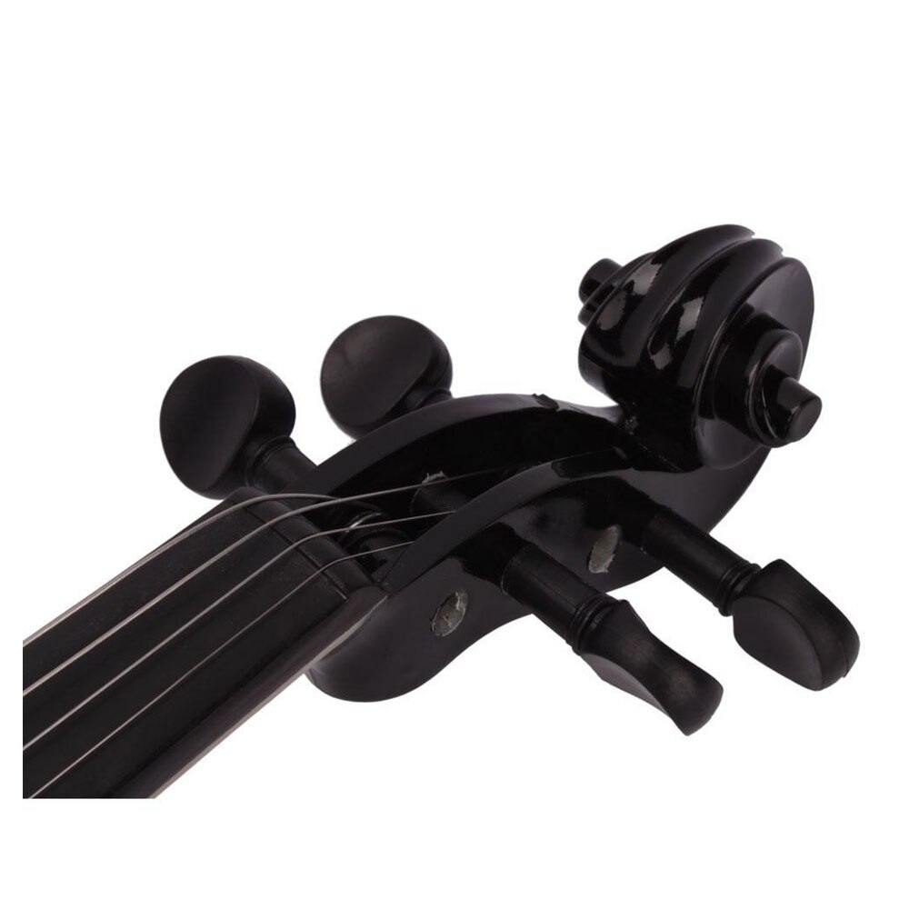 Violín acústico de tamaño completo 4/4 violín negr... – Grandado