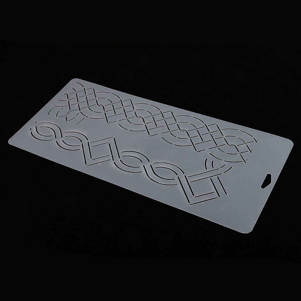 Drawing Template Stencil For Quilting Embroidery P... – Grandado