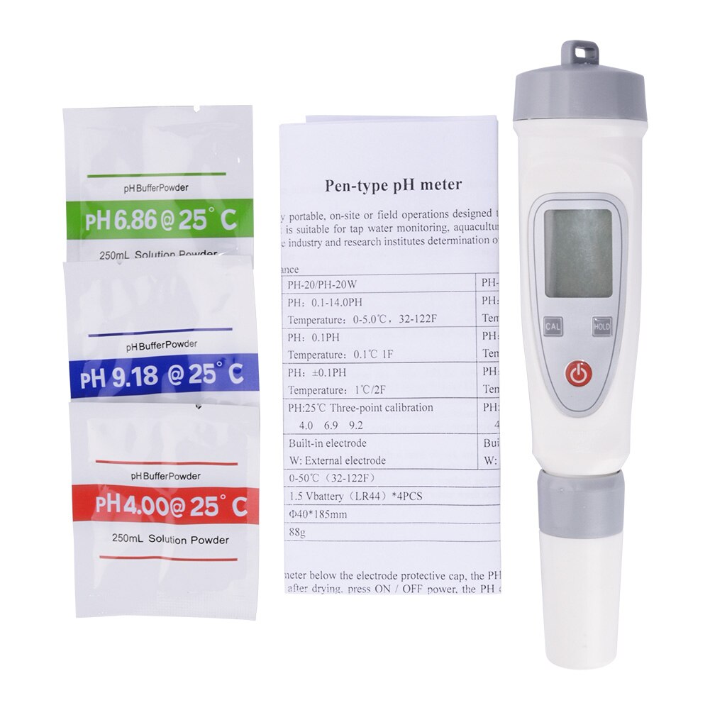 PH-20 Digitale Ph Meter Draagbare Pen Type Precisi... – Grandado