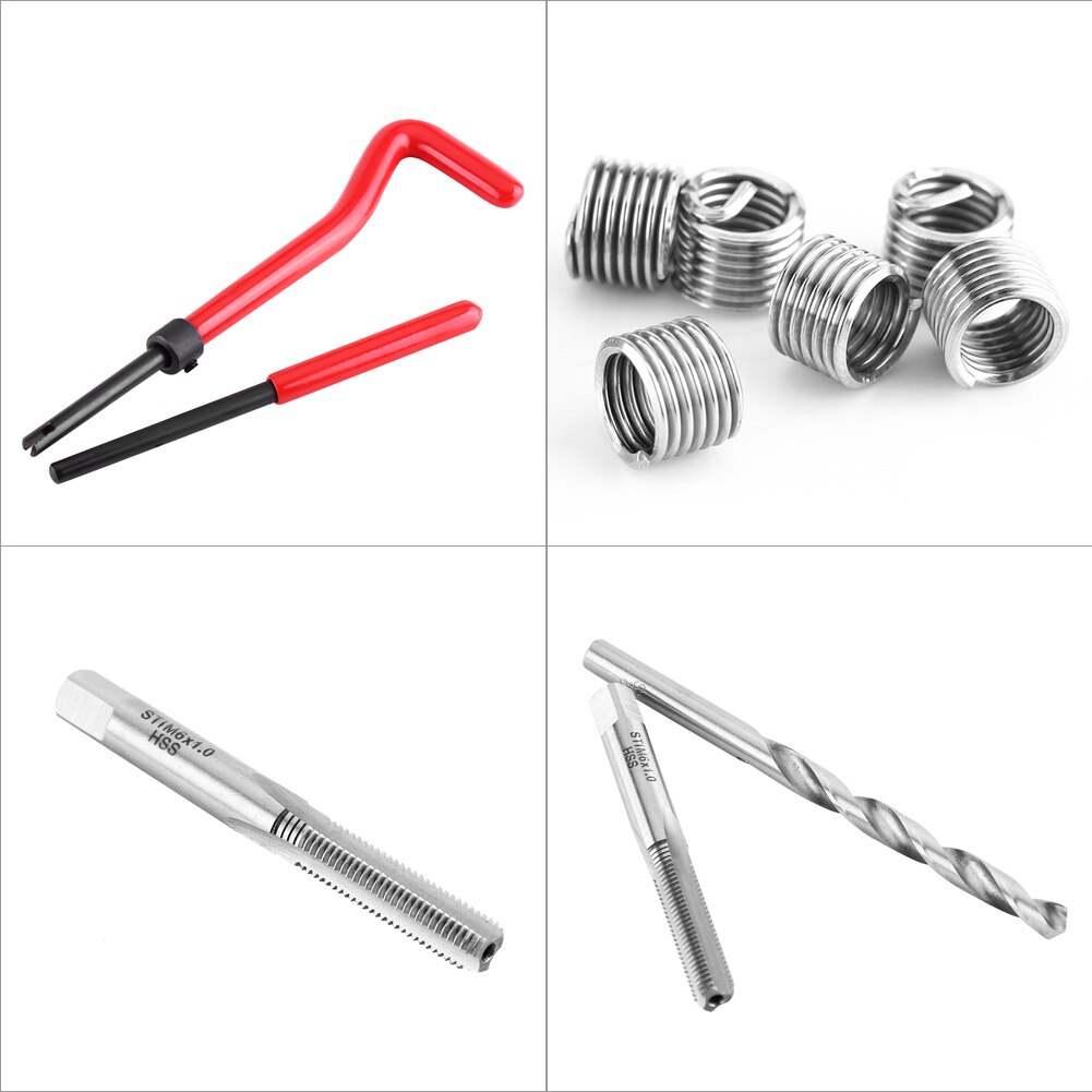 25pcs Thread Repair Insert Kit Compatible Hand Too... – Vicedeal