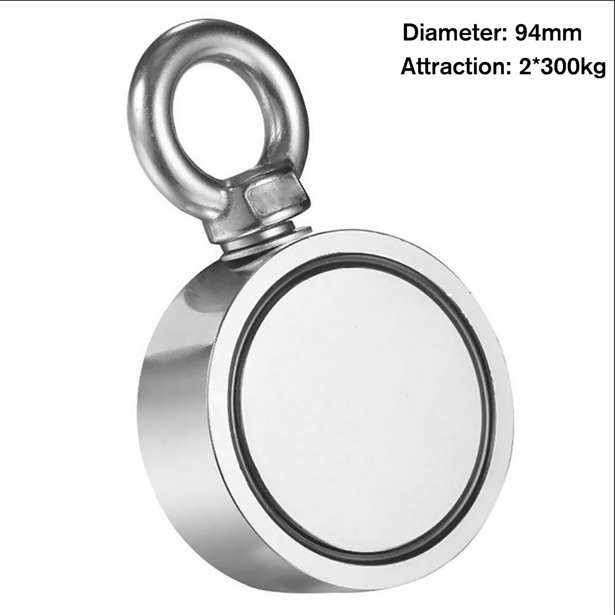 120Kg/300Kg Strong Neodymium Magnet Double side Se... – Vicedeal