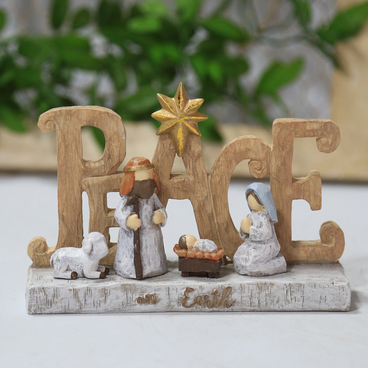Christmas Holy Family Nativity Statue Set Decorati... – Grandado