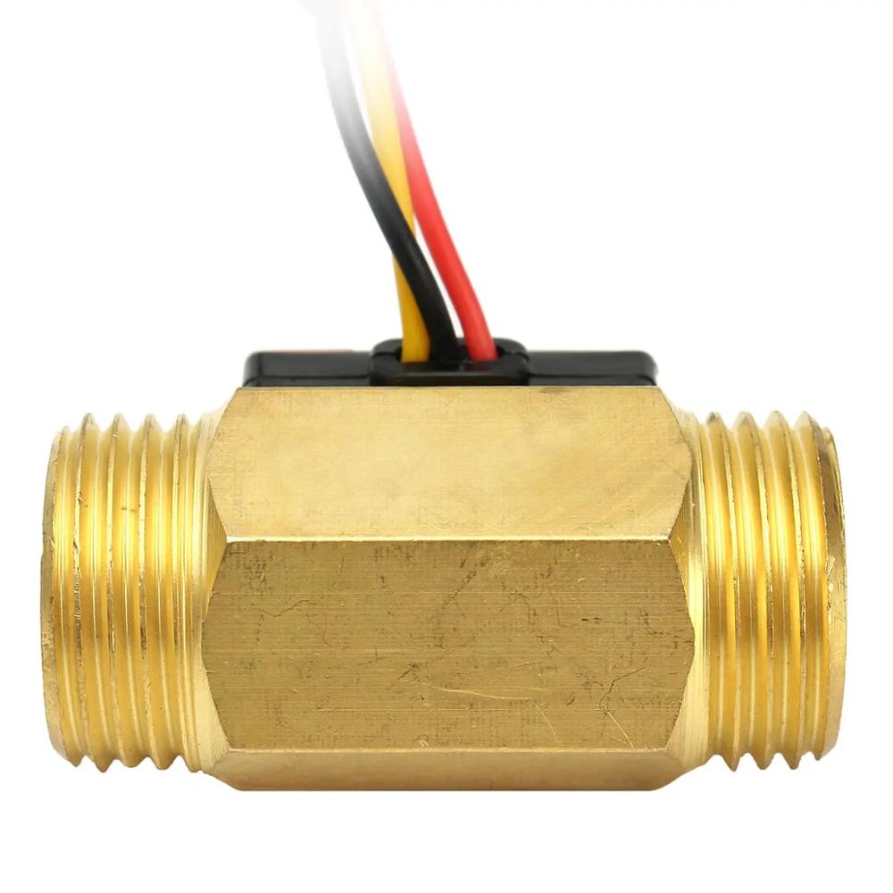Voll Kupfer Wasser Flow Sensor 1,75 Mpa G1/2 Pulse... – Vicedeal