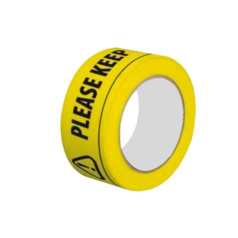 1 Roll Warning Tape Isolation Yellow Keep 2 Meters... – Vicedeal