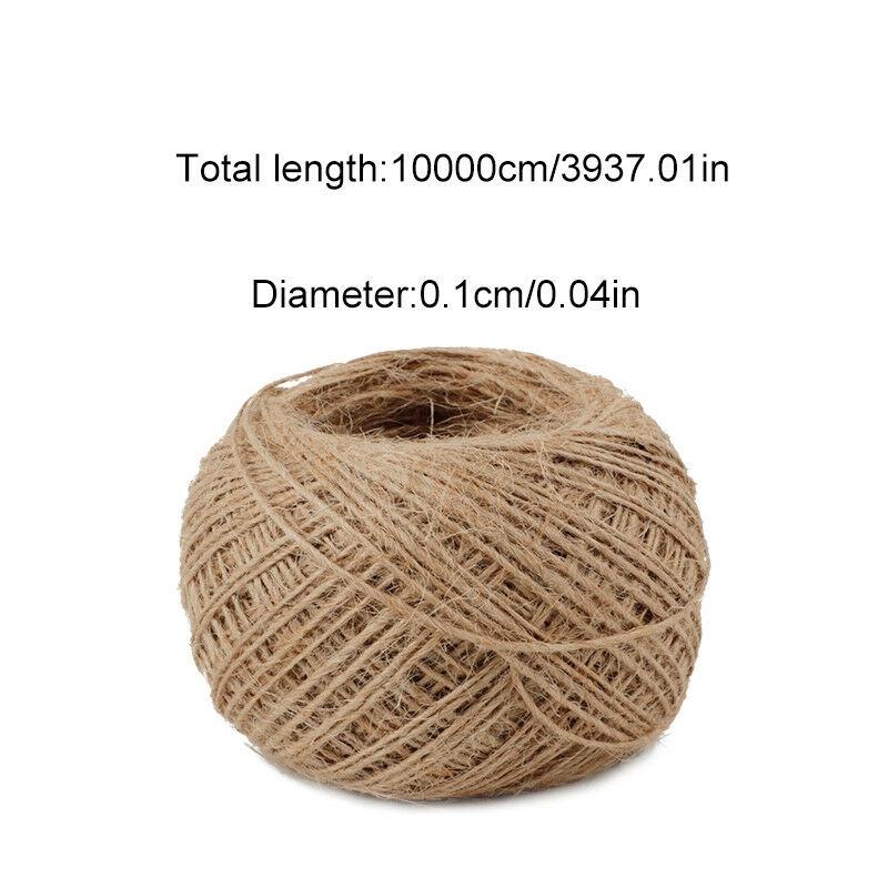 100 Meter Natuurlijke Jute Twine String Twine Jute... – Vicedeal