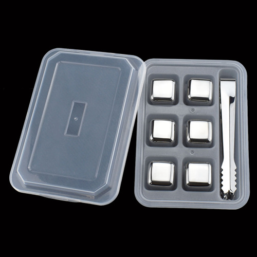 Stainless Steel Whiskey Stone Reusable Ice Cubes W... – Grandado