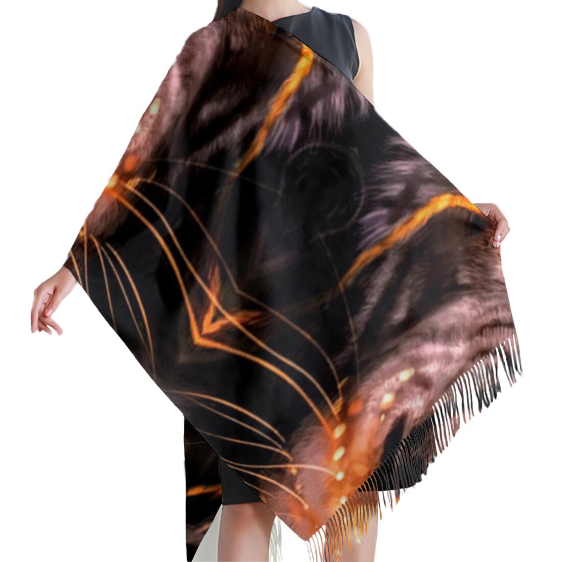 Lion Scarf Unisex Thick Warm Winter Scarves Cashme... – Vicedeal