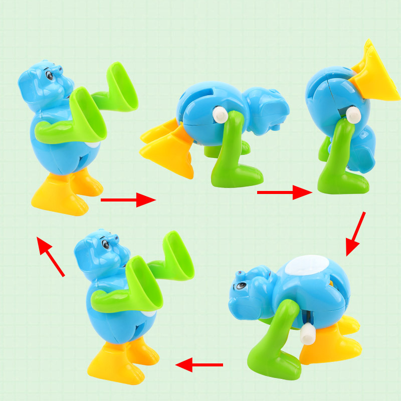 1Pcs Cute Animal Clockwork Toys Flip Somersault To... – Grandado