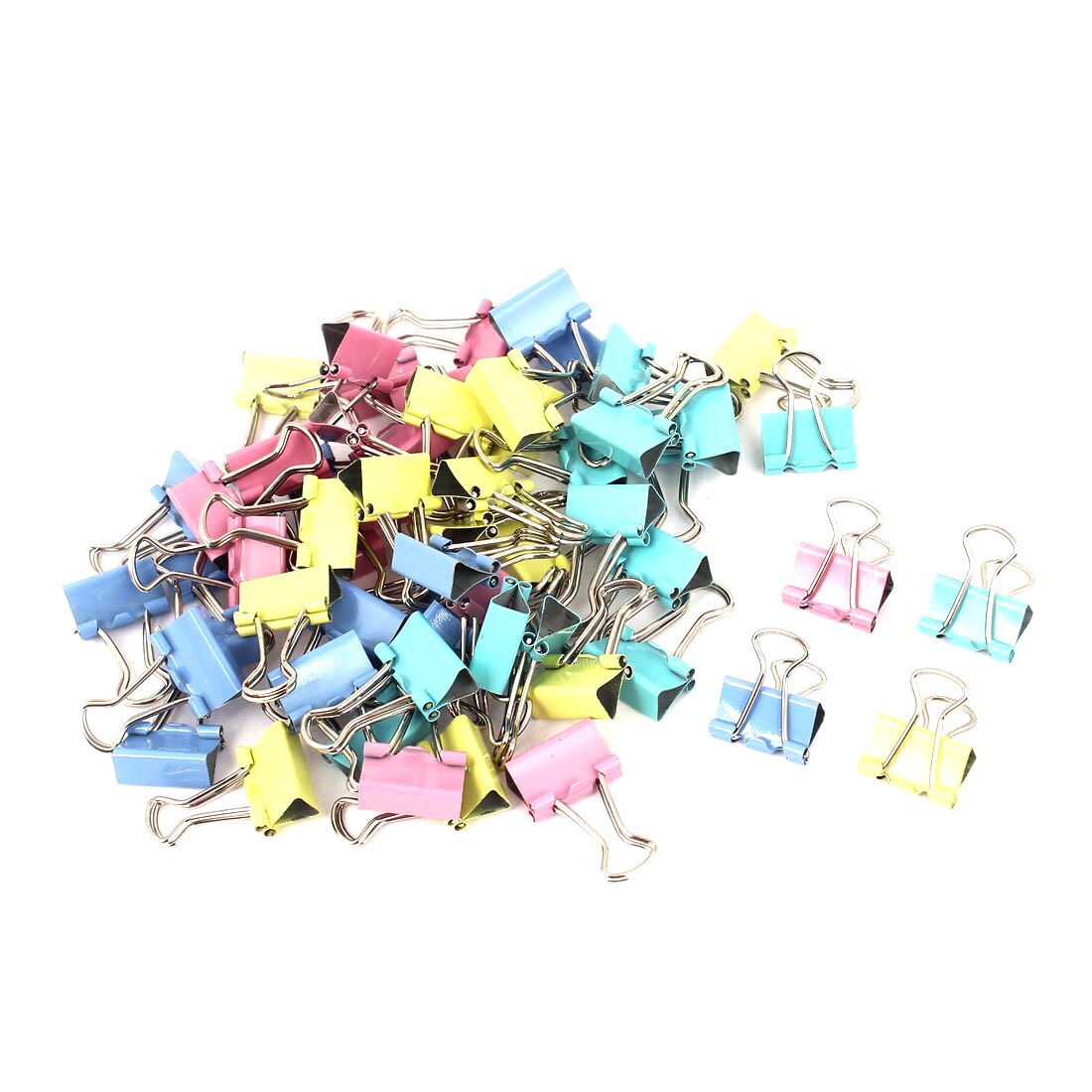 SOSW-60 Pcs Metal Assorted Color File Paper Binder... – Vicedeal