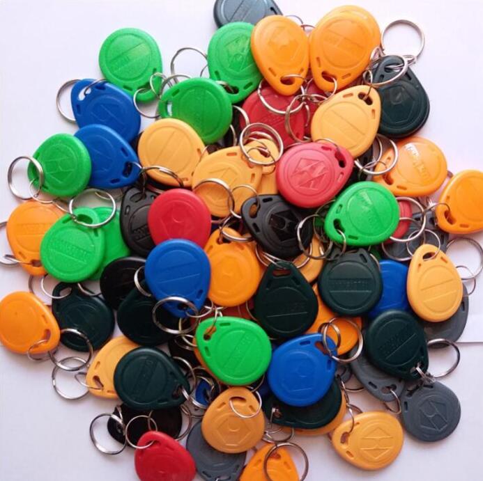 100pcs/lot 125KHz TK4100 keyfobs RFID Tag Key Ring... – Vicedeal