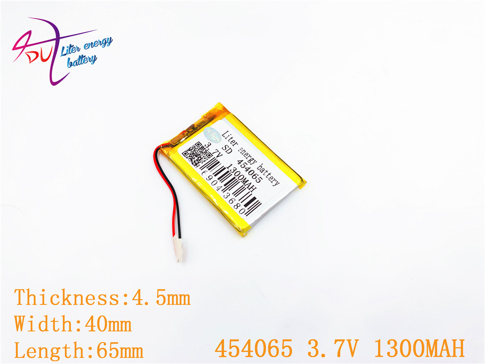 1pcs [SD] 3.7V,1300mAH,[454065] Polymer lithium io... – Grandado