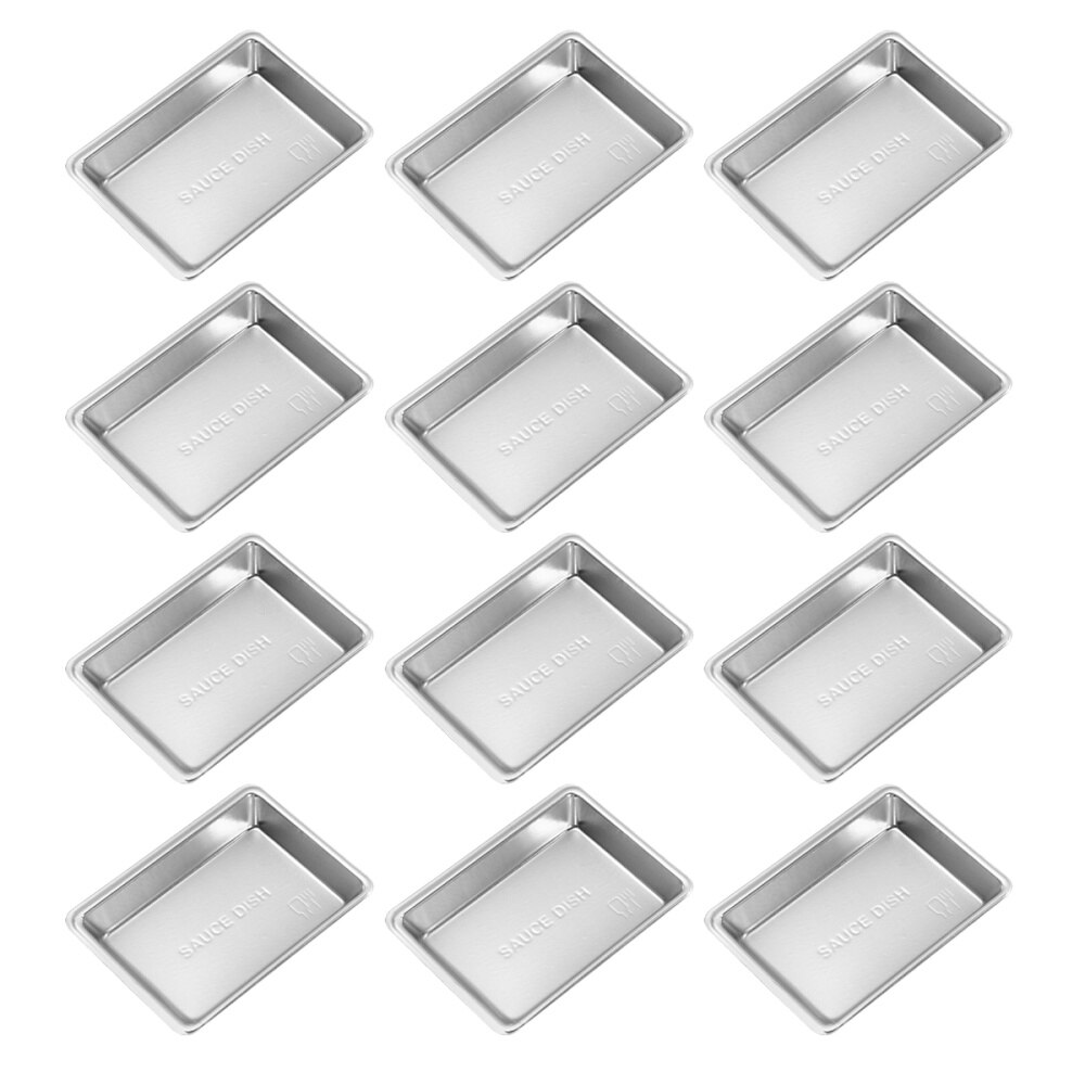 100pcs Small Condiment Dish Take-out Plate Seasoni... – Grandado
