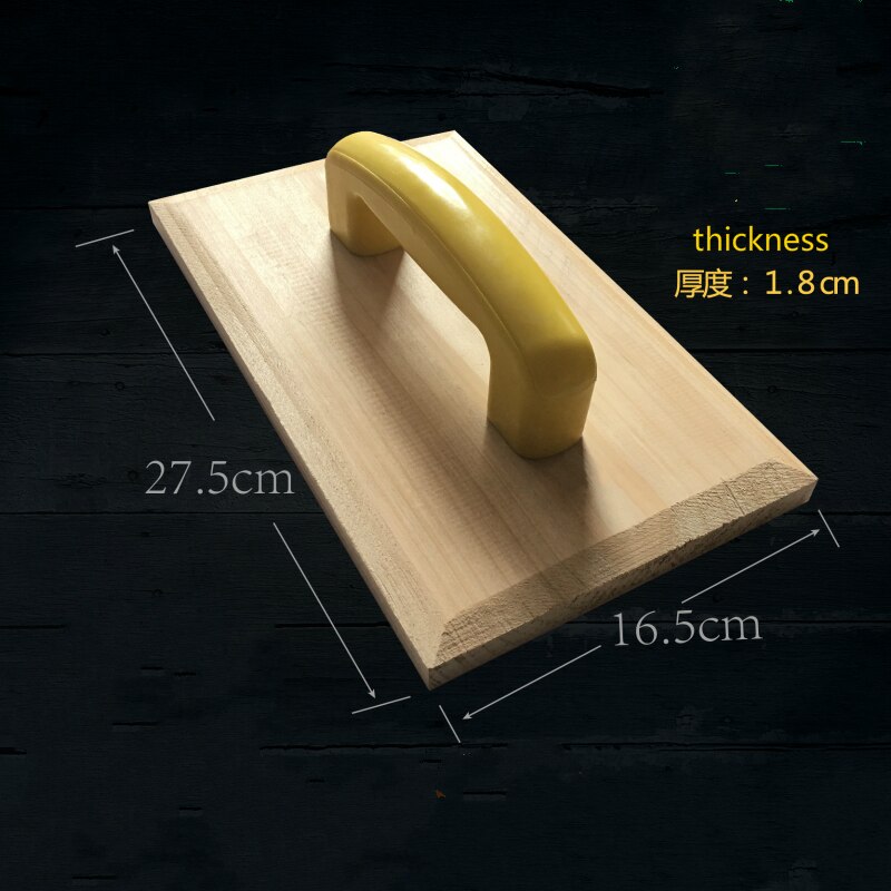 27*16cm Wooden Putty Knife Set Cement Sand Plaster... – Grandado