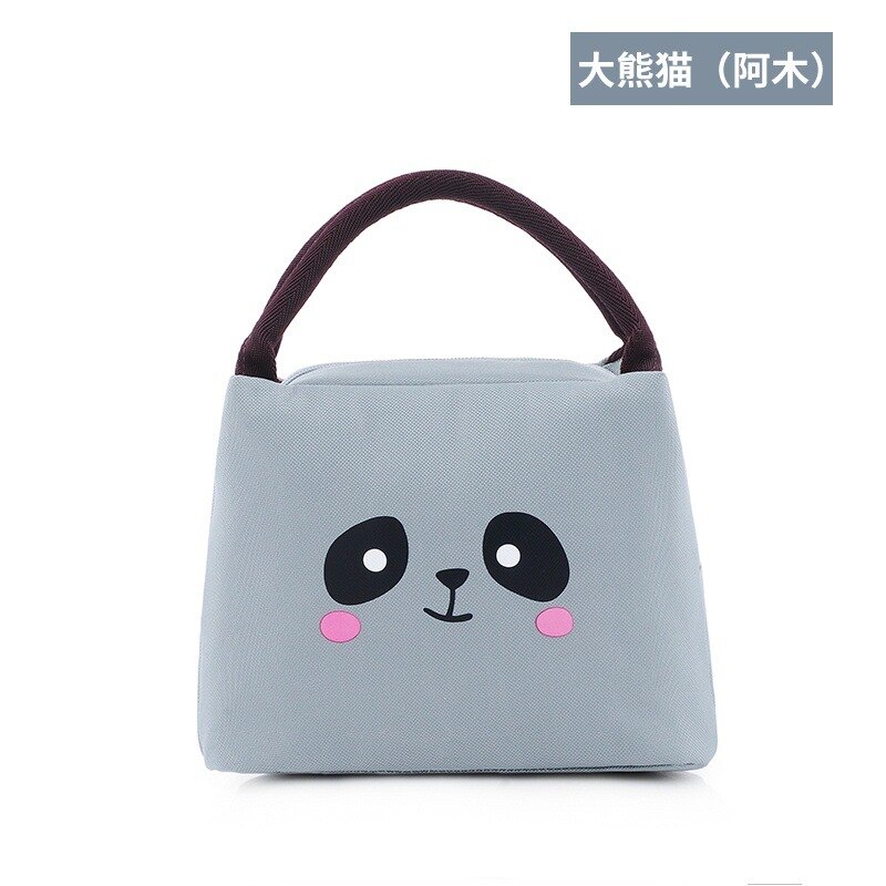 Cute student portable lunch box bag Oxford cloth i... – Vicedeal