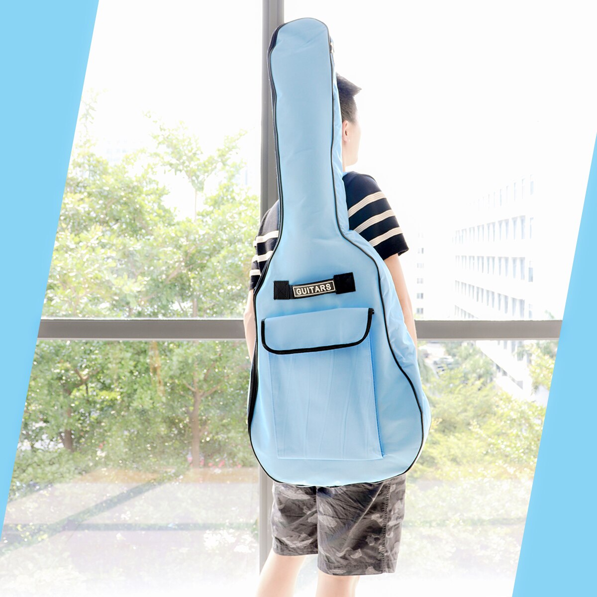 Guitar Bag 41 Inch Portable Oxford Fabric Acoustic... – Grandado