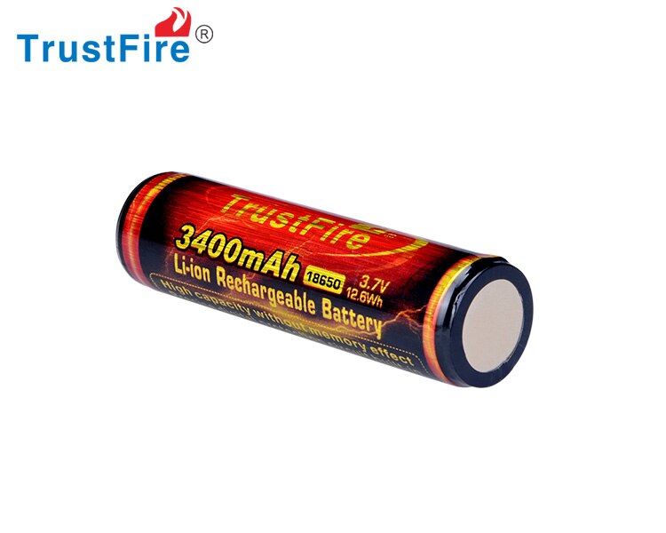 TrustFire 3.7V 3400mAh 18650 Rechargeable Li-ion B... – Grandado