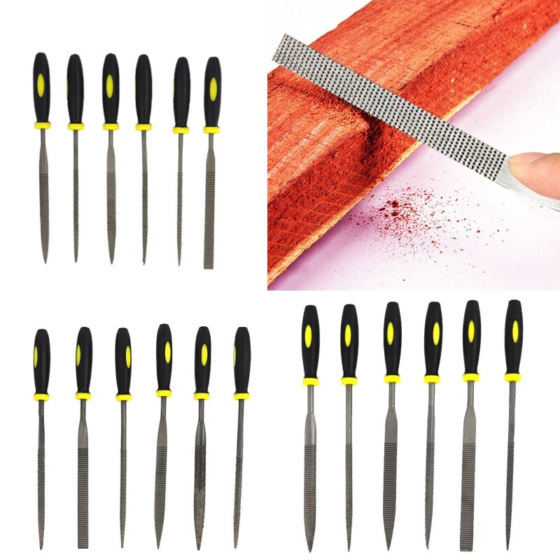6 Pieces Wood Rasp with Soft Rubberized Handle for... – Vicedeal