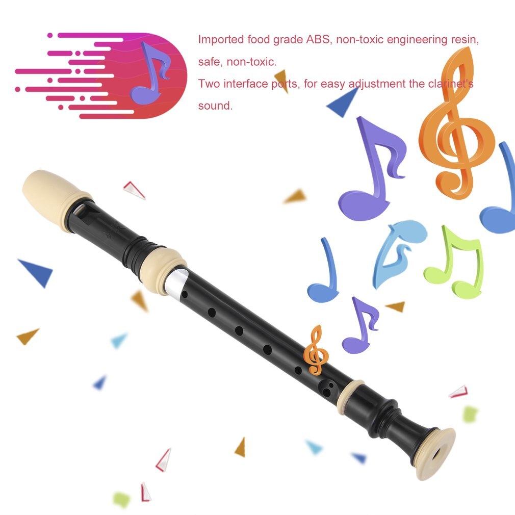 TSAI Adjustable 8 Hole Treble Flute Food Grade ABS... – Vicedeal