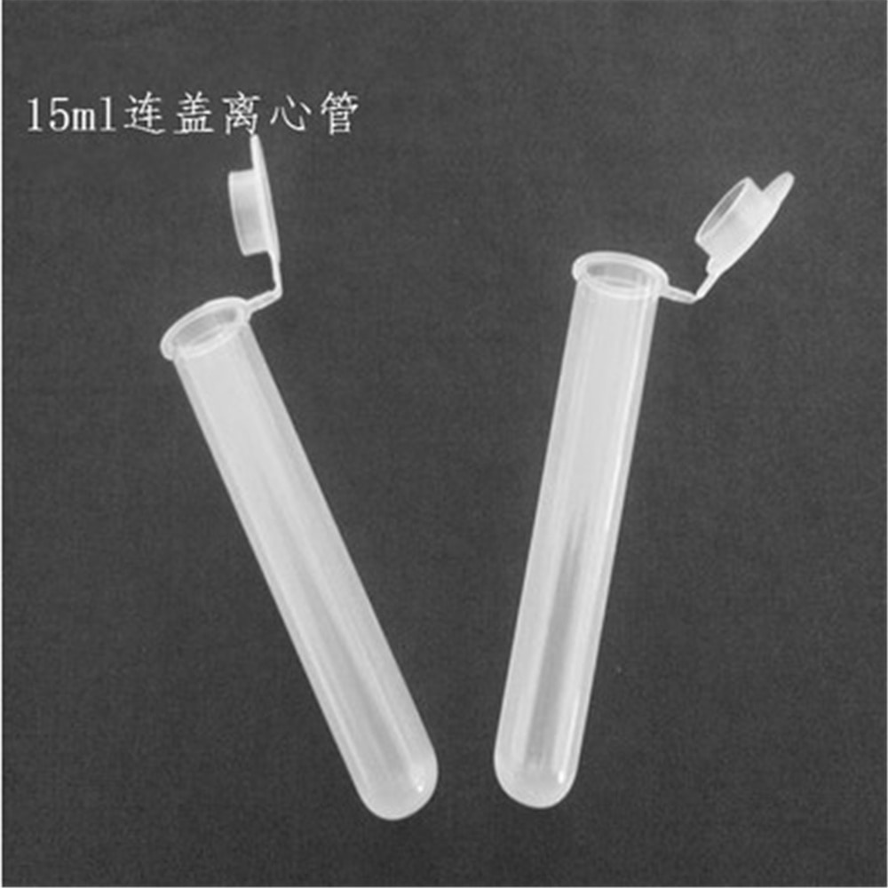 15 ml Plastic test tubes centrifuge tubesround bod... – Vicedeal