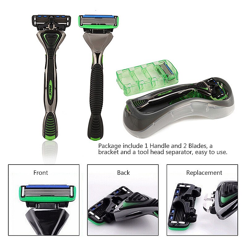 Korea Original Genuine Dorco Pace 6 Men Manual Saf... – Grandado