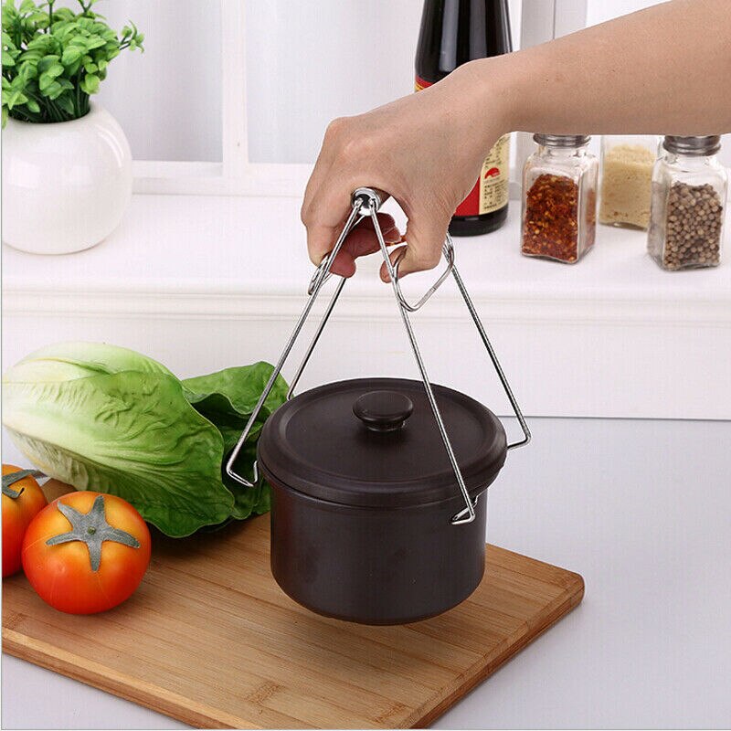 1x Anti-Scald Kitchen Pot Gripper Foldable Stainle... – Vicedeal