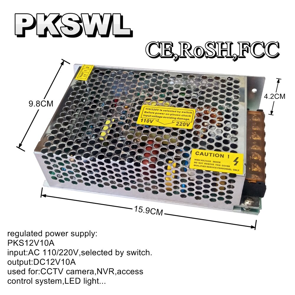 12V Power supply DC12V Power supply 10A AC110V/220... – Grandado