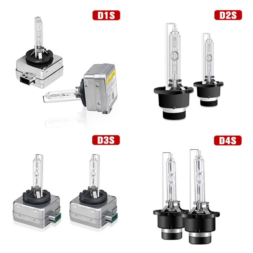 2PCS 6000K Xenon Light D1S D2S D3S D4S HID Bulb CB... – Grandado