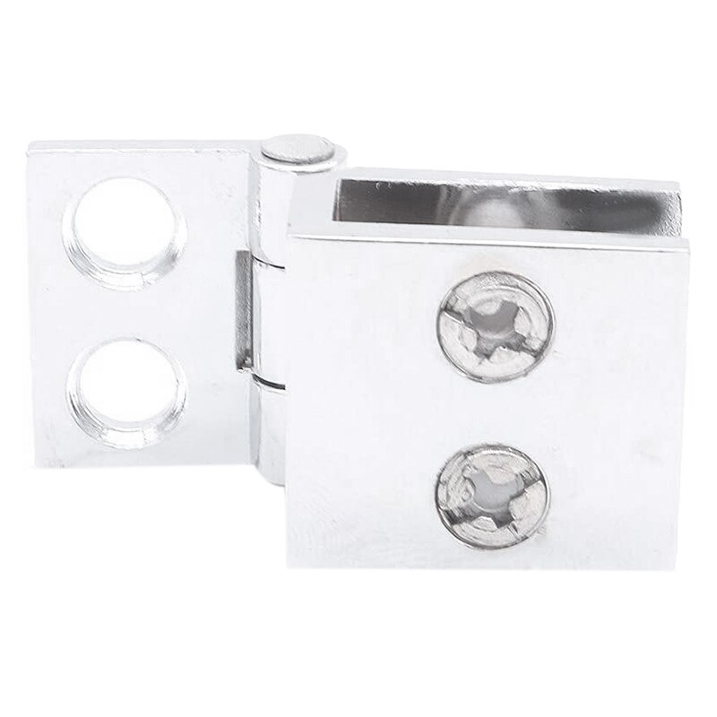 Set of 8 Glass Door Hinges, 5mm-8mm Adjustable Rec... – Grandado
