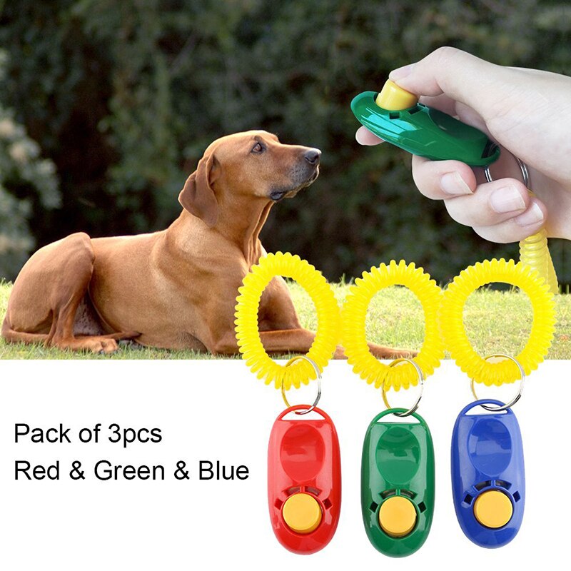 3 stks set Hond Opleiding Clicker met Polsband Gro... – Grandado
