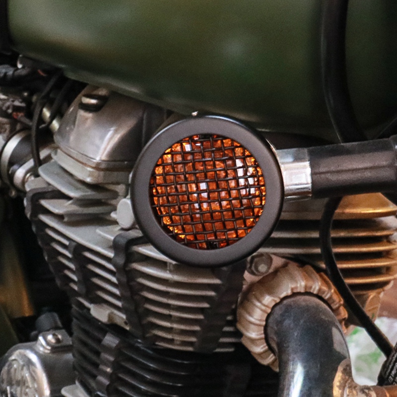 Motorcycle Front Rear Turn Signal Indicator Grill ... – Vicedeal