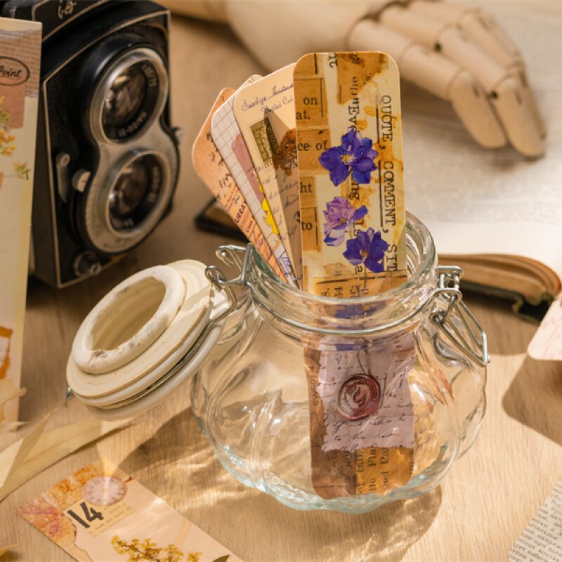 30pcs Leaf Collection Bookmark Set Vintage Hand Ma... – Grandado