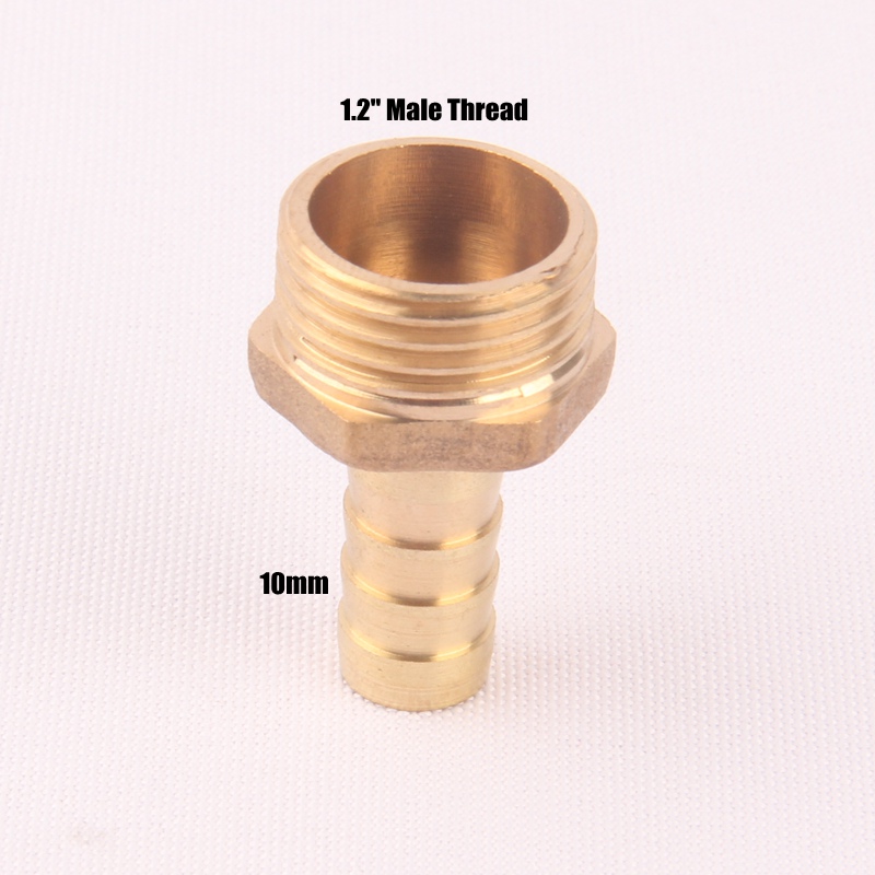 1/2" Female Male Thread Hose Connector 8-19mm Pure... – Vicedeal