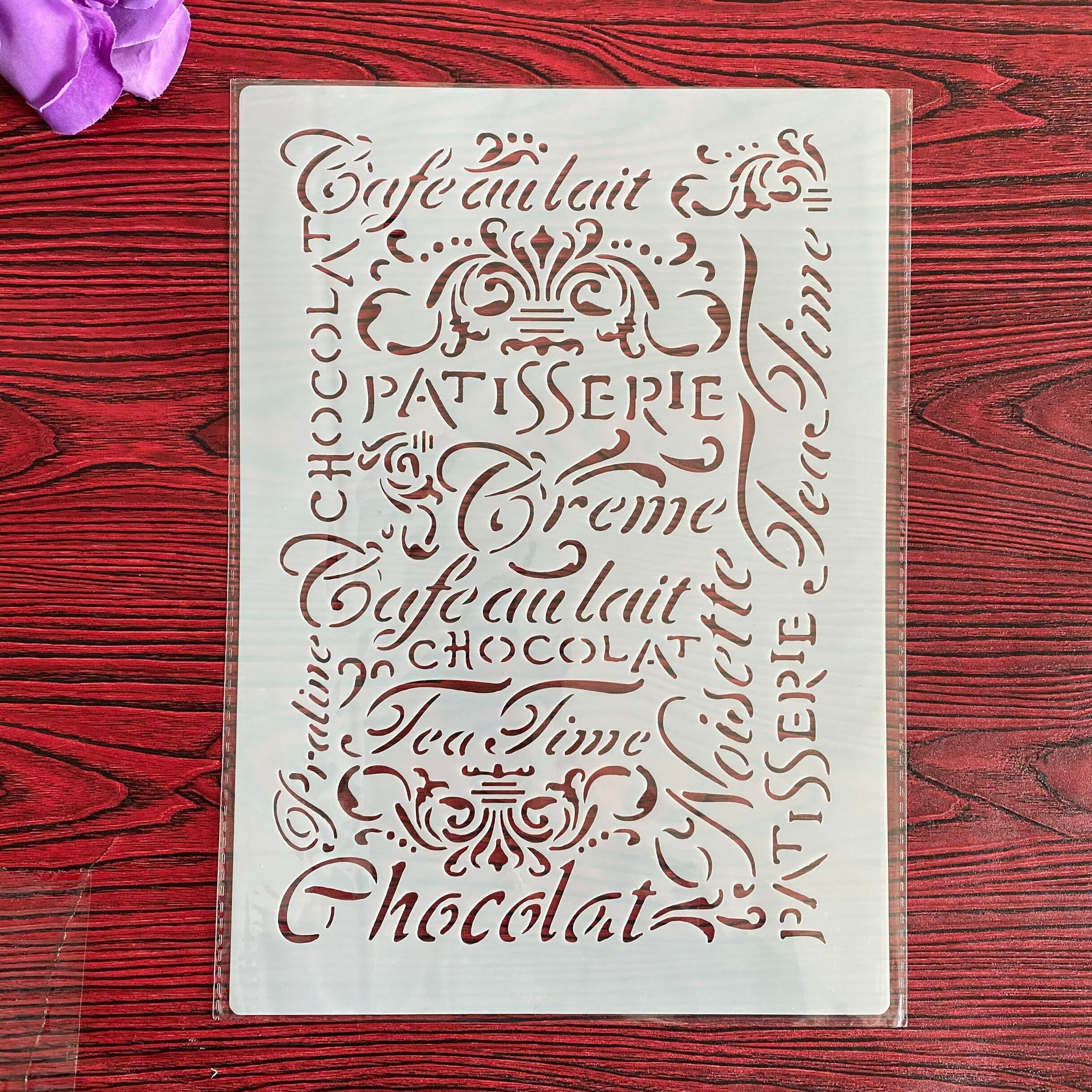 A4 Stencil for Wall Painting Scrapbooking Stamp Al... – Vicedeal