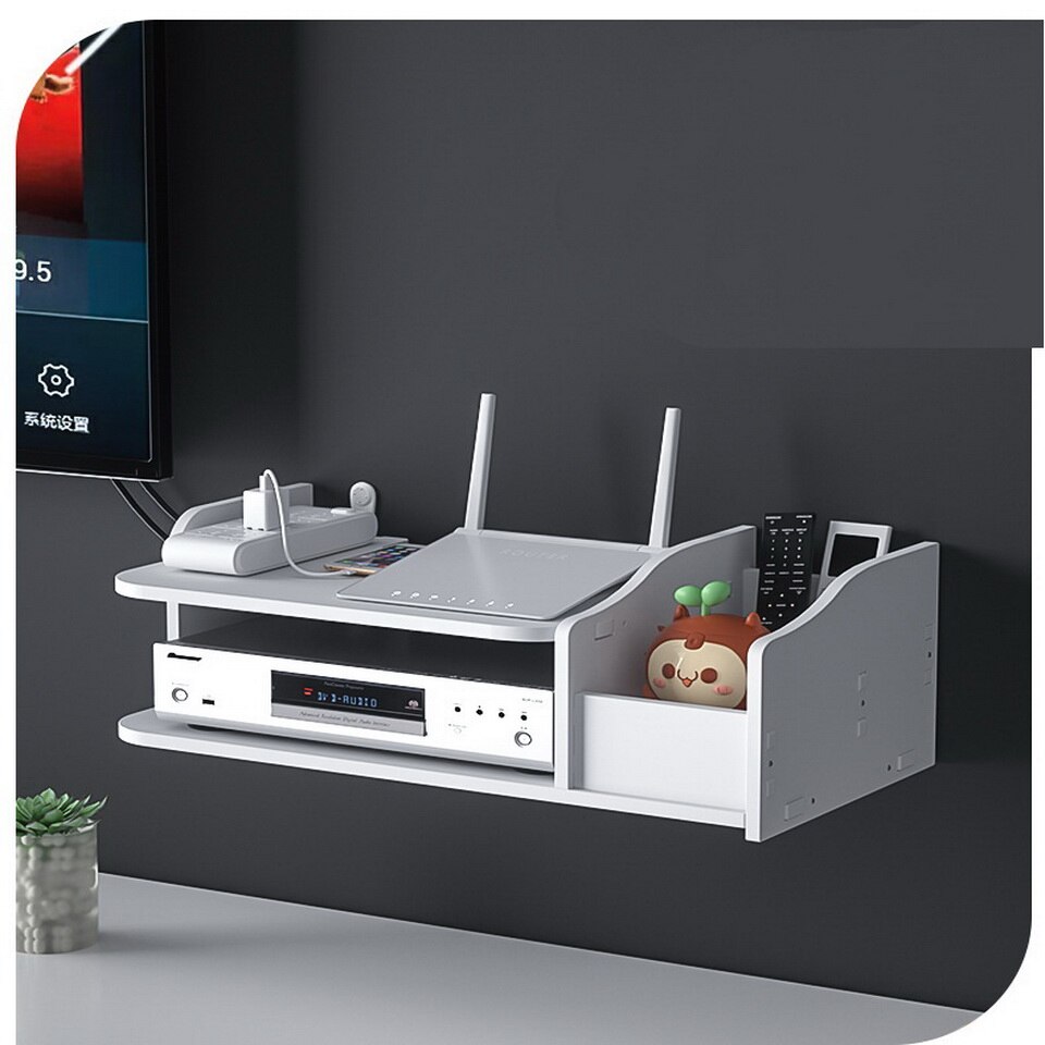 Wall Mounting PVC Wireless Wifi Router Boxes TV Se... – Vicedeal