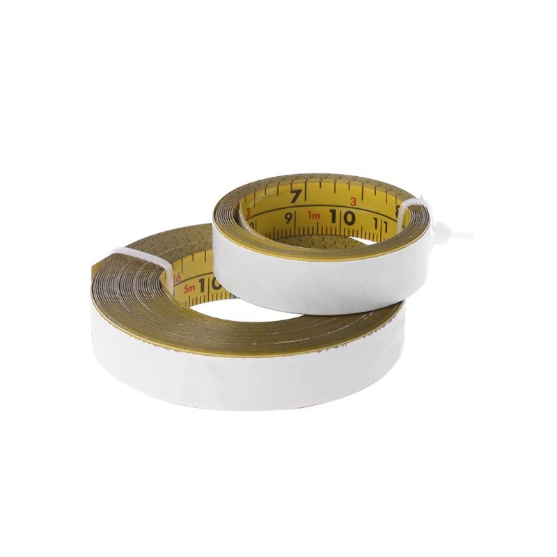 Inch & Metric Self Adhesive Tape Measure Steel Mit... – Grandado