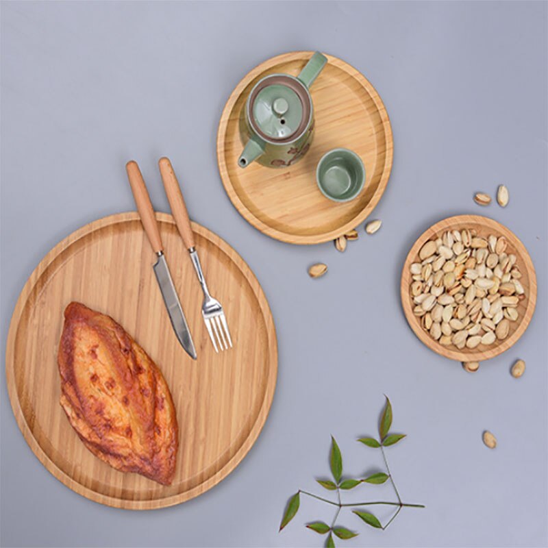 Bamboo Simple Tray Bamboo Restaurant Fast Food Pla... – Vicedeal