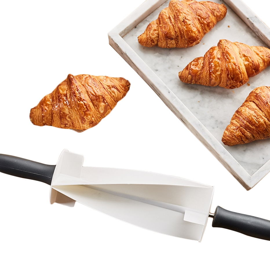 KHGDNOR Croissant Roller Plastic Handle Rolling Pi... – Vicedeal