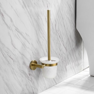 Kylpyhuonehylly pyyhekuivain harjattu messinki kyl... – Grandado