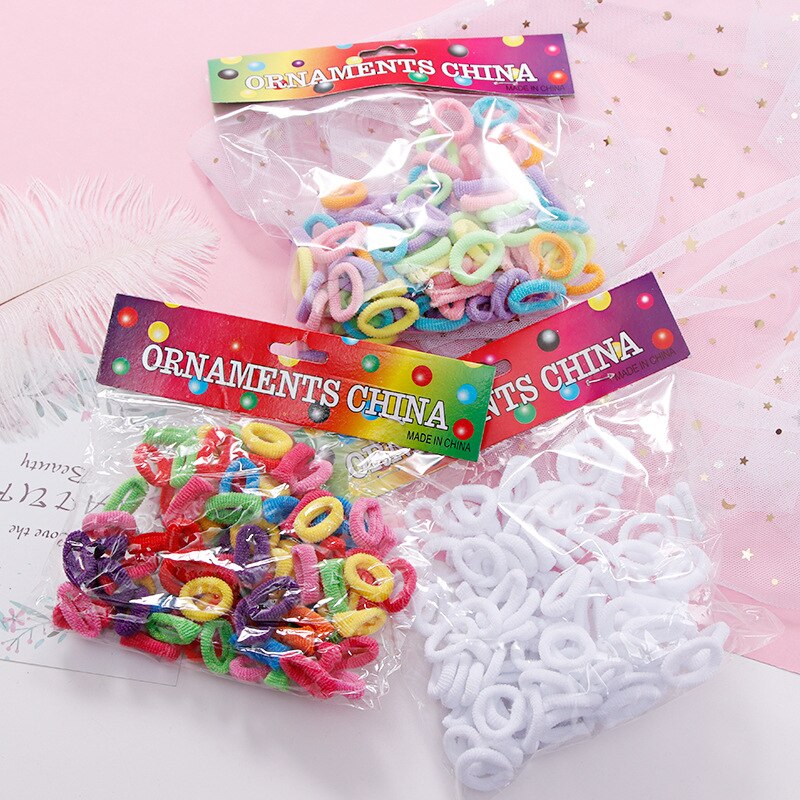 100PCS/Set 1.5cm Colorful Small Ring Elastic Hair ... – Vicedeal