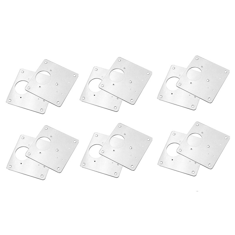 -Hinged Stainless Steel Repair Plate, Furniture Ca... – Vicedeal