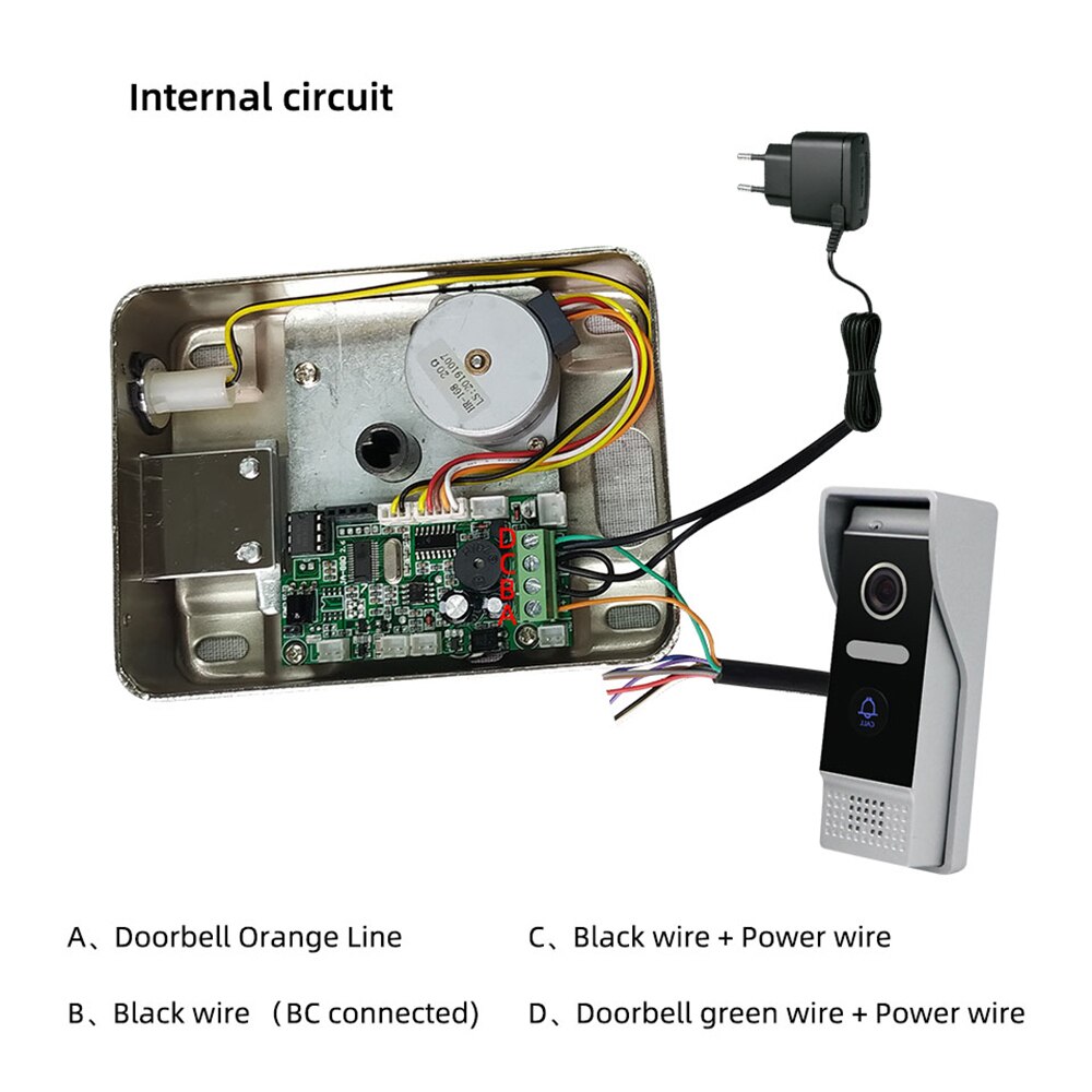 Jeatone Electric Lock for Home Video Intercom Vide... – Grandado