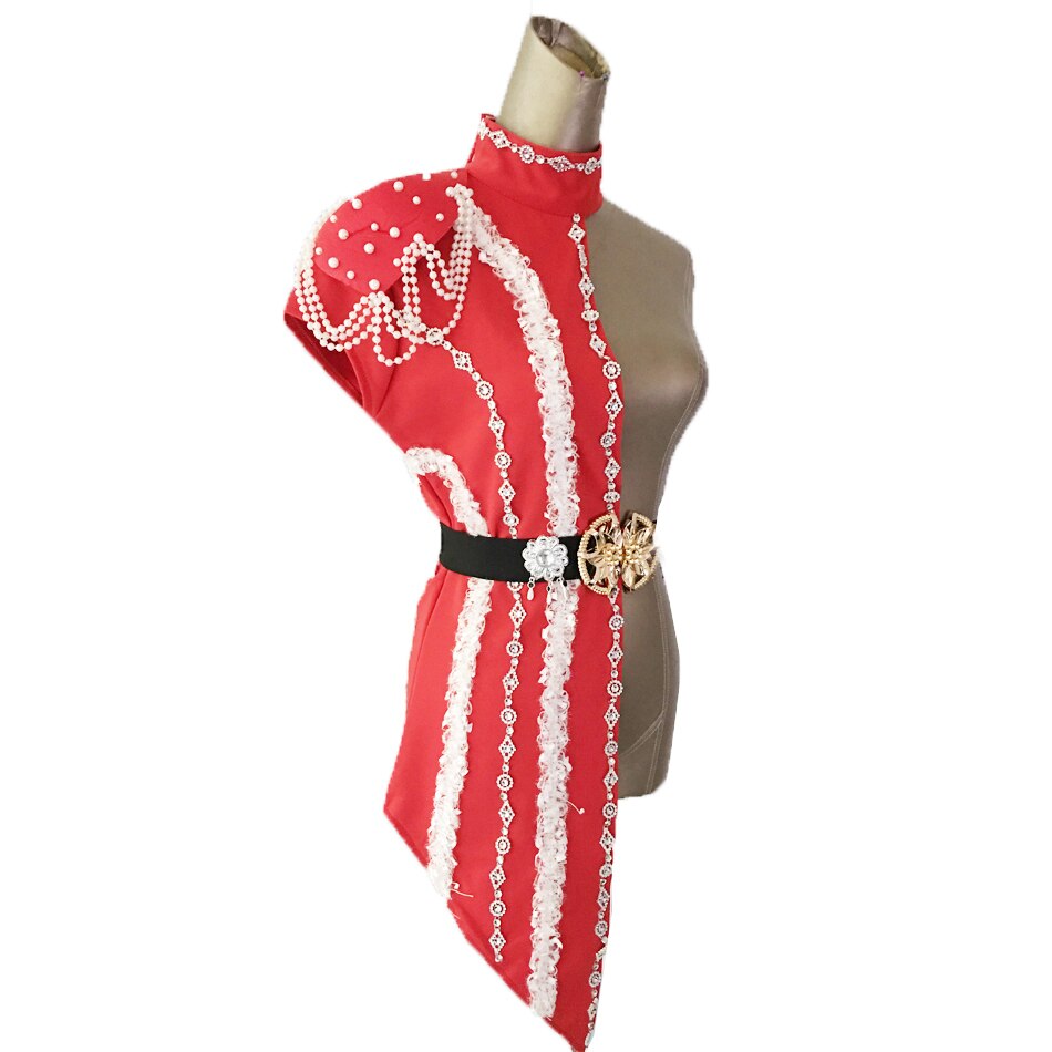 Women's Patchwork Stage Costume Female Singer DS D... – Grandado