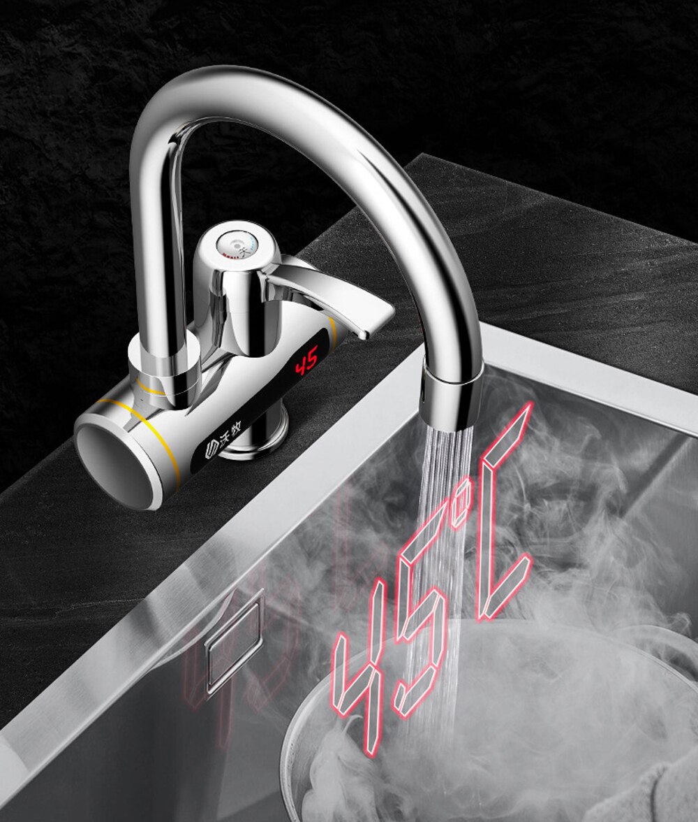 Instant Tankless Elektrische Boiler Kraan Keuken 3... – Grandado