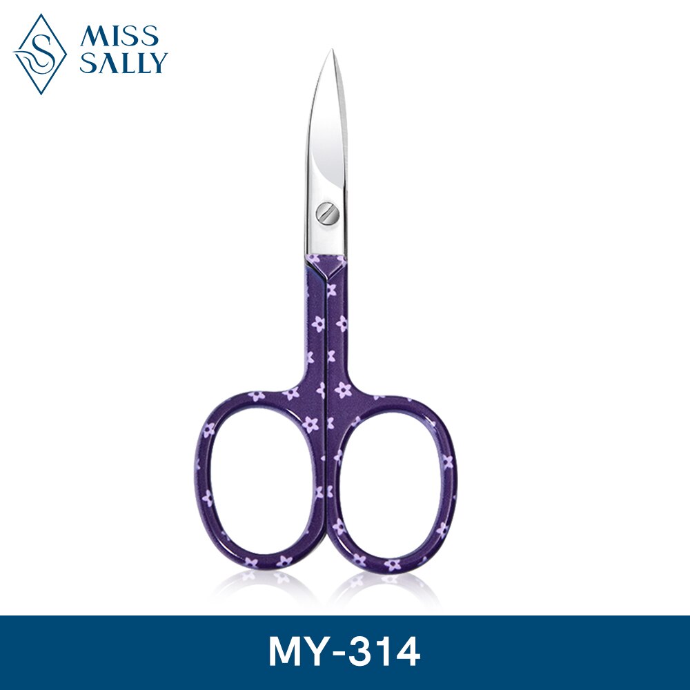 Miss Sally Nail Scissors Blade Curved Fingernails ... – Vicedeal