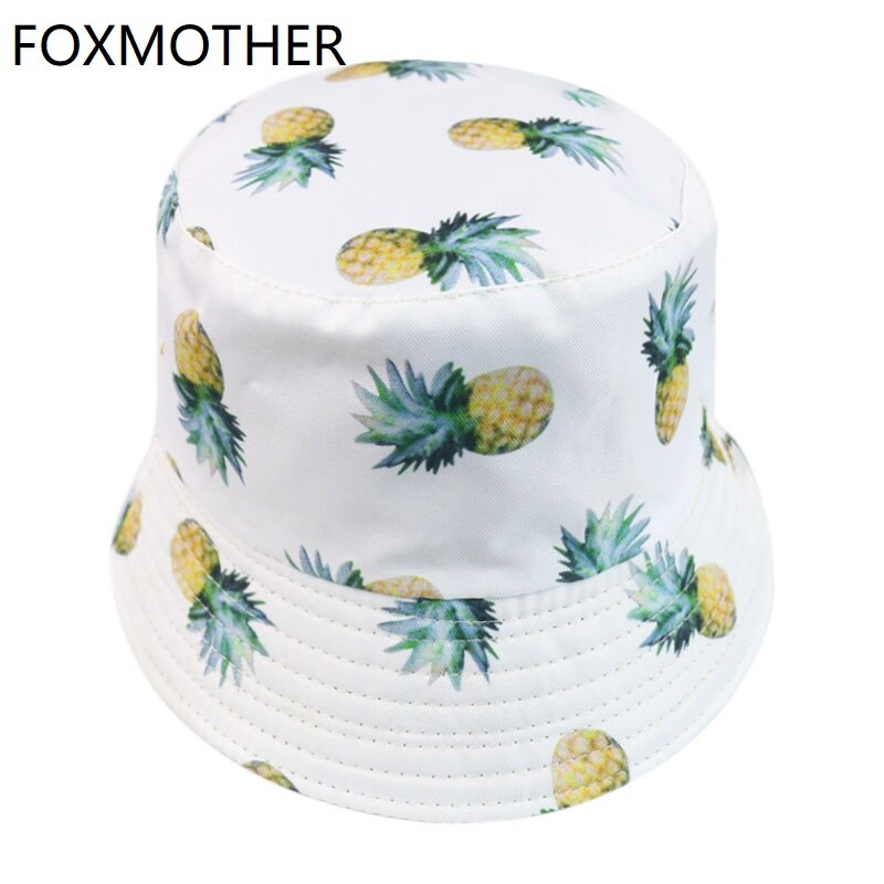 FOXMOTHER Witte Ananas Emmer Hoeden Vrouwen – Grandado