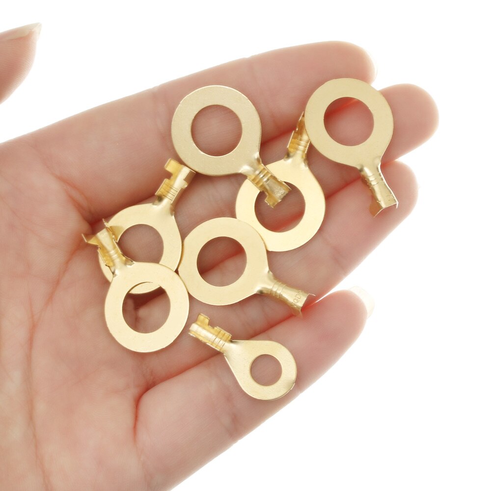 150 Stks/set Golden Brass Crimp Terminals Praktisc... – Grandado