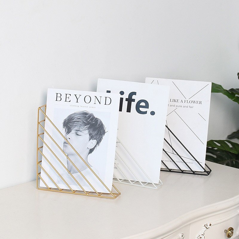 Simple Wrought Iron Wall Hanging Storage Rack Nord... – Vicedeal