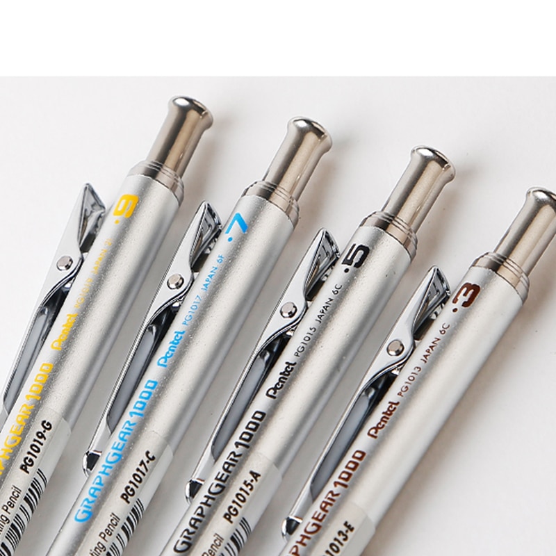 4 st pentel graphgear 1000 ritning metallstav meka... – Grandado